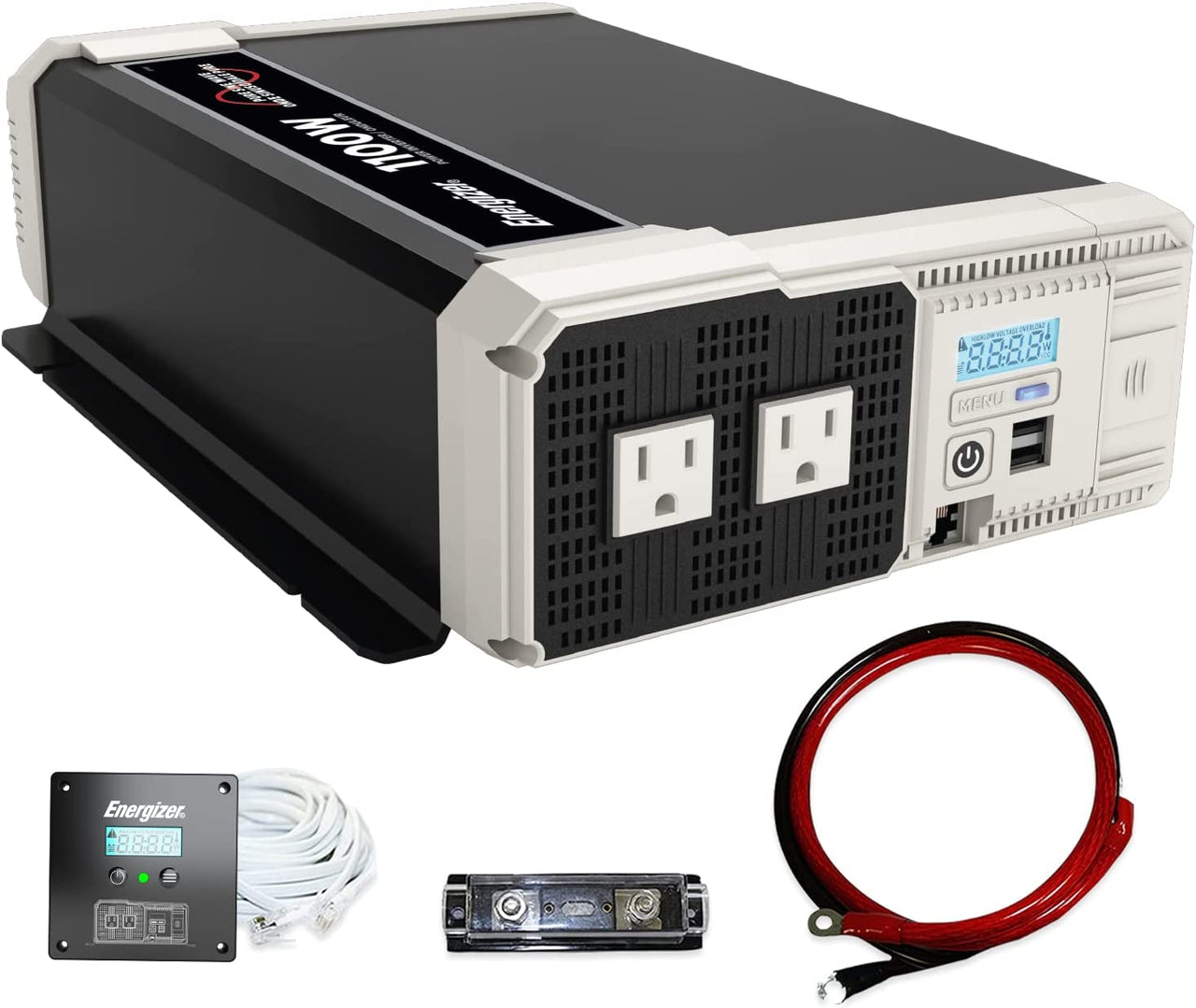 Inverters 12 & 24V DC, AC 110 Volt power converters storms hurricanes ...